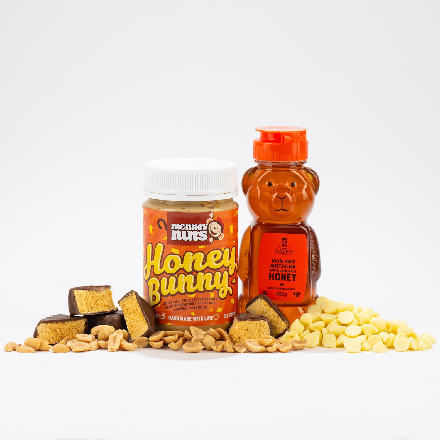 Honey Bunny Peanut Butter | Monkey Nuts Australia – Monkey nuts Australia