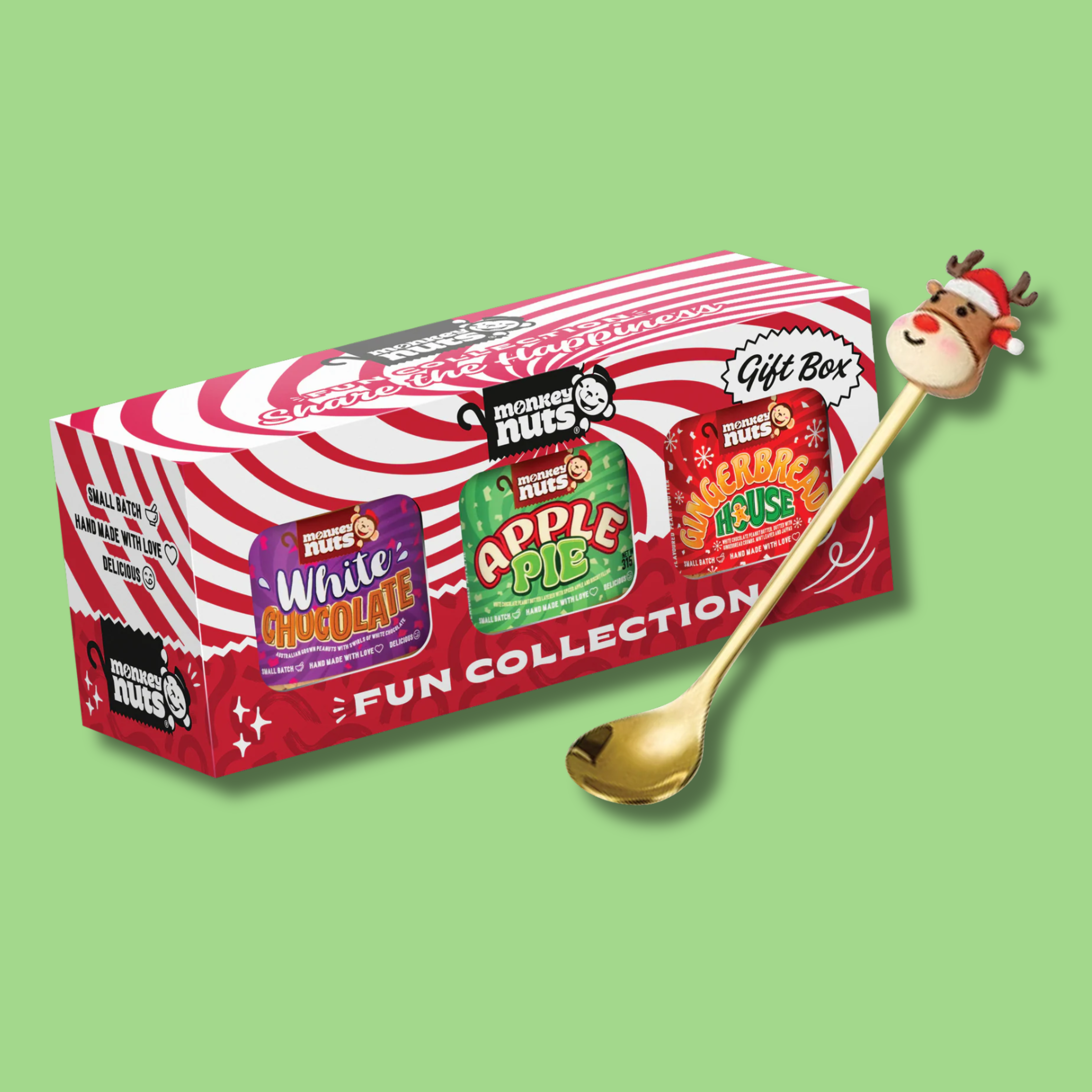 PB and Christmas 3 Pack | Monkey Nuts Australia – Monkey nuts Australia