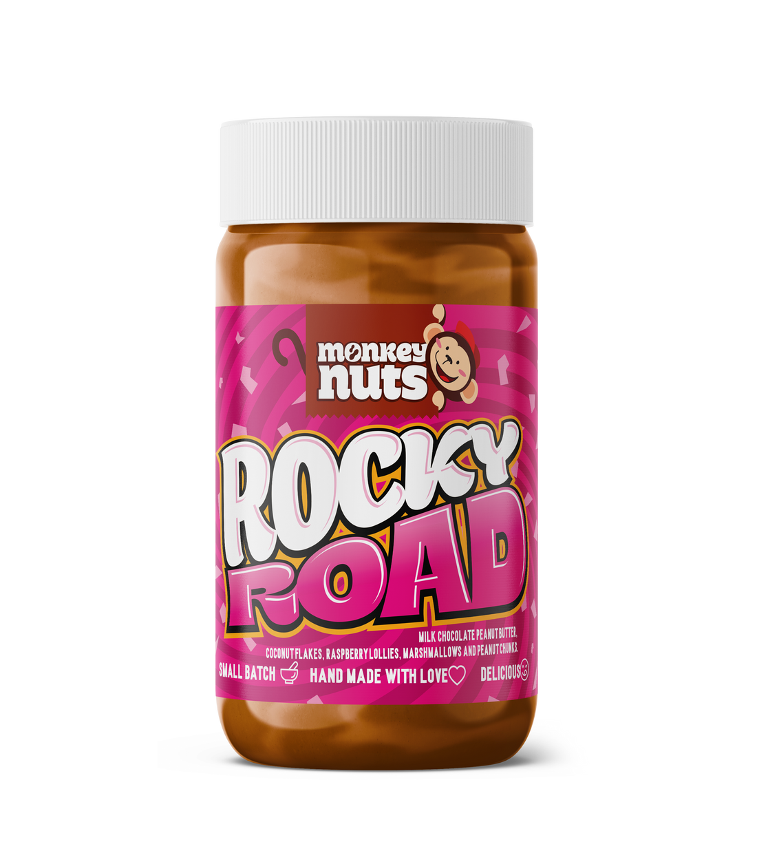 Rocky Road Peanut Butter | Monkey Nuts Australia – Monkey nuts Australia