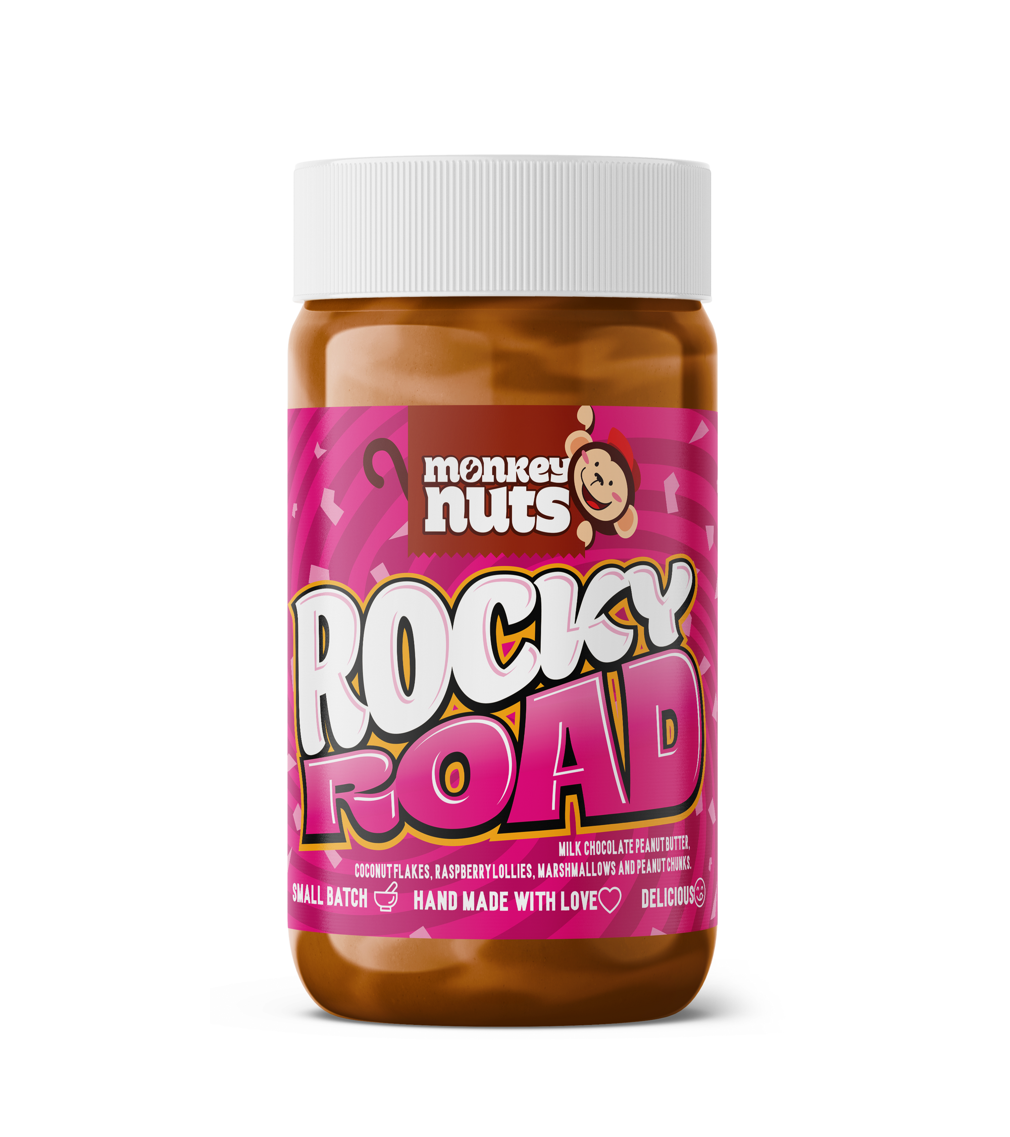 Rocky Road Peanut Butter | Monkey Nuts Australia – Monkey nuts Australia