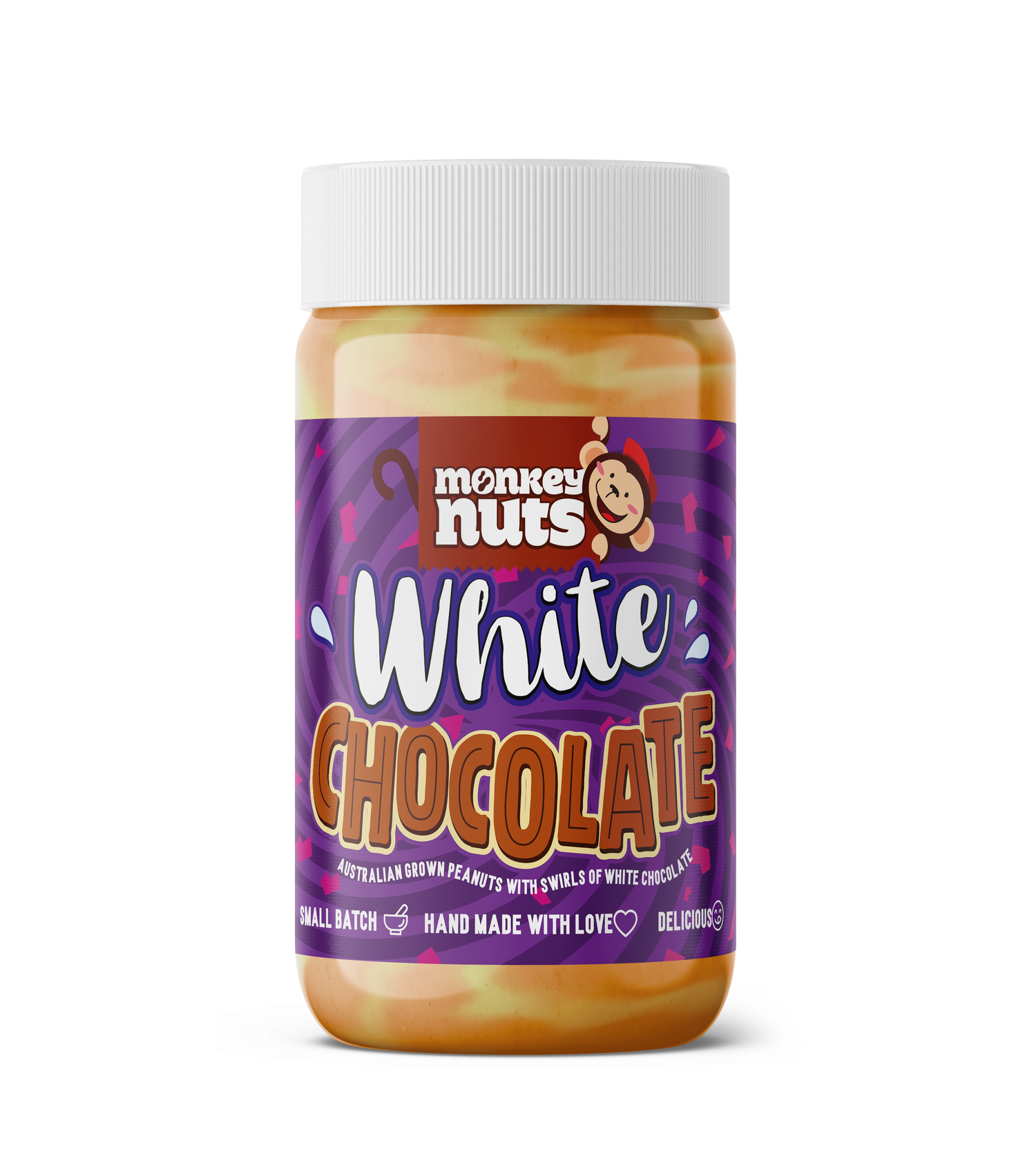 White Chocolate Peanut Butter | Monkey Nuts Australia – Monkey nuts ...
